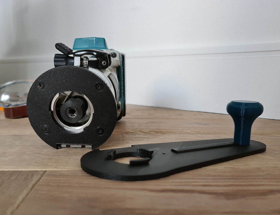 MAKITA Extended Router Base TWISTLOCK - for Makita DRT50Z, XTR01Z ...