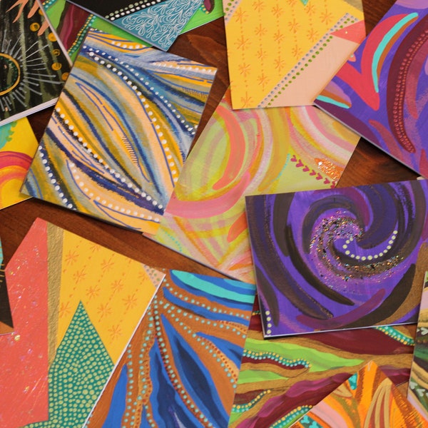 Hand Painted Greeting Cards - Etsy
