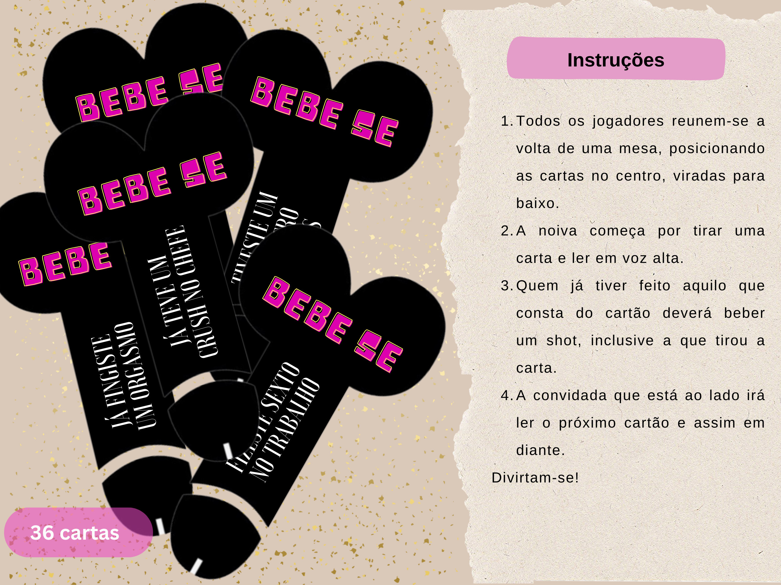 Jogo Despedida De Solteira | Jogo Beber Se | Bachelorette ...