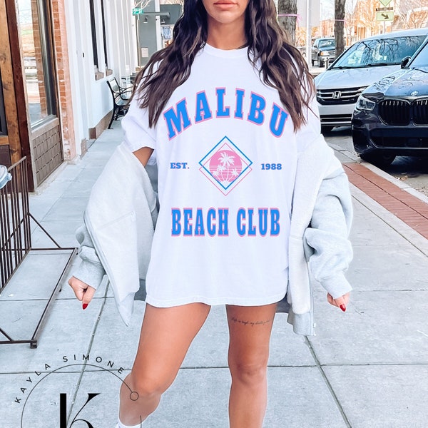 Malibu Preppy Shirt - Etsy
