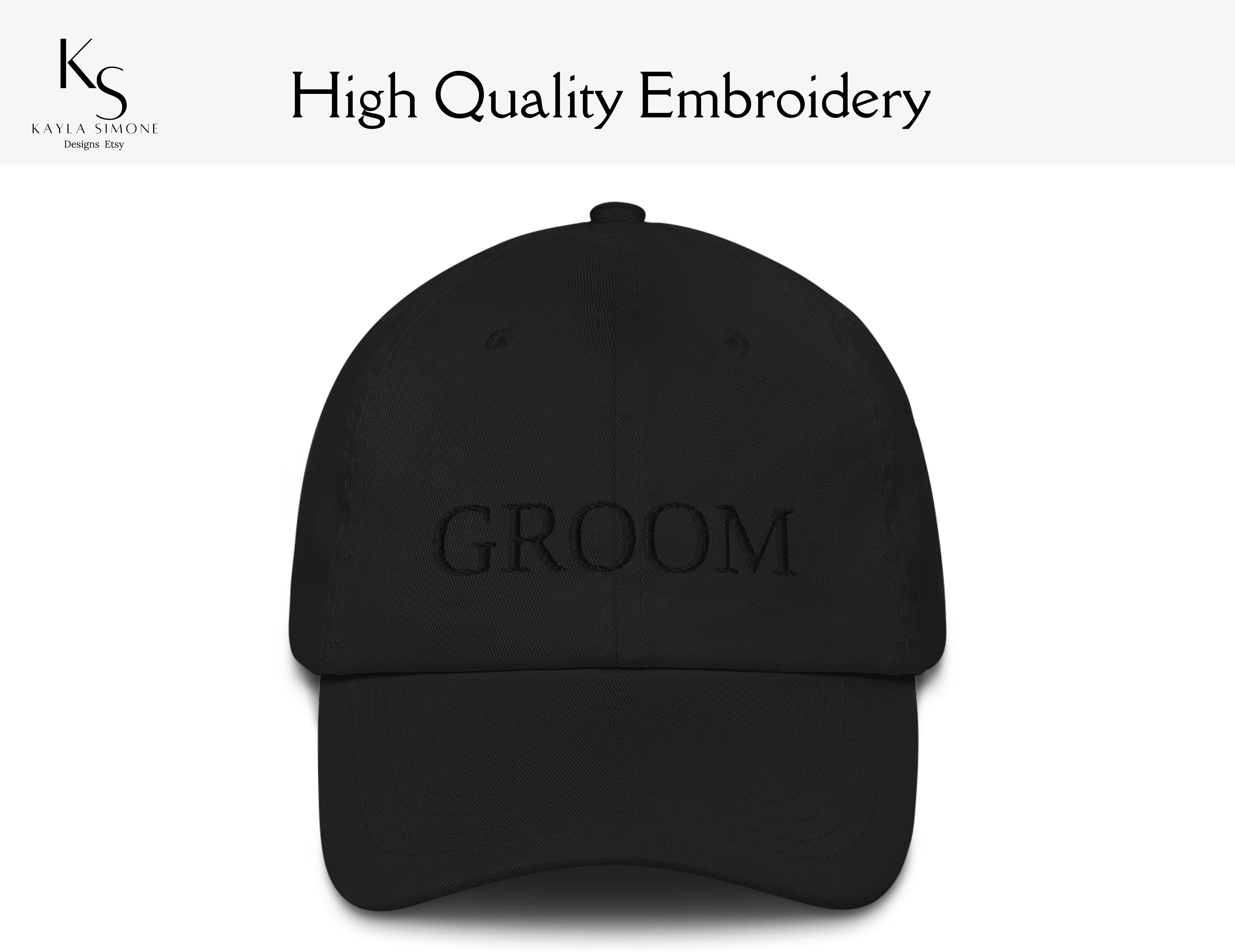 GROOM Embroidered Men's Baseball Hat | Trendy Groom Hat | Bachelor ...