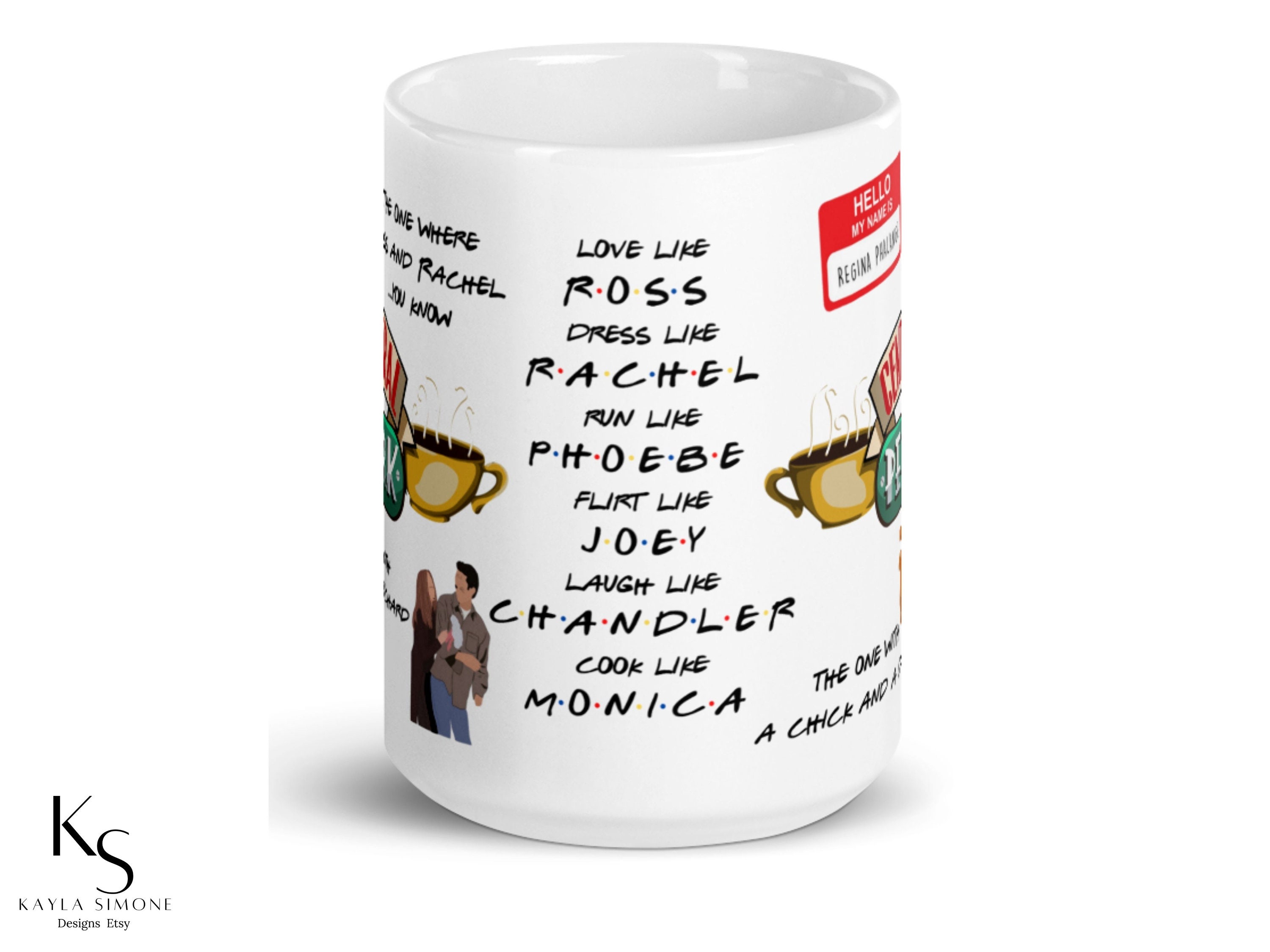 FRIENDS Central Perk Friends Mug Large Coffee Mug - Etsy