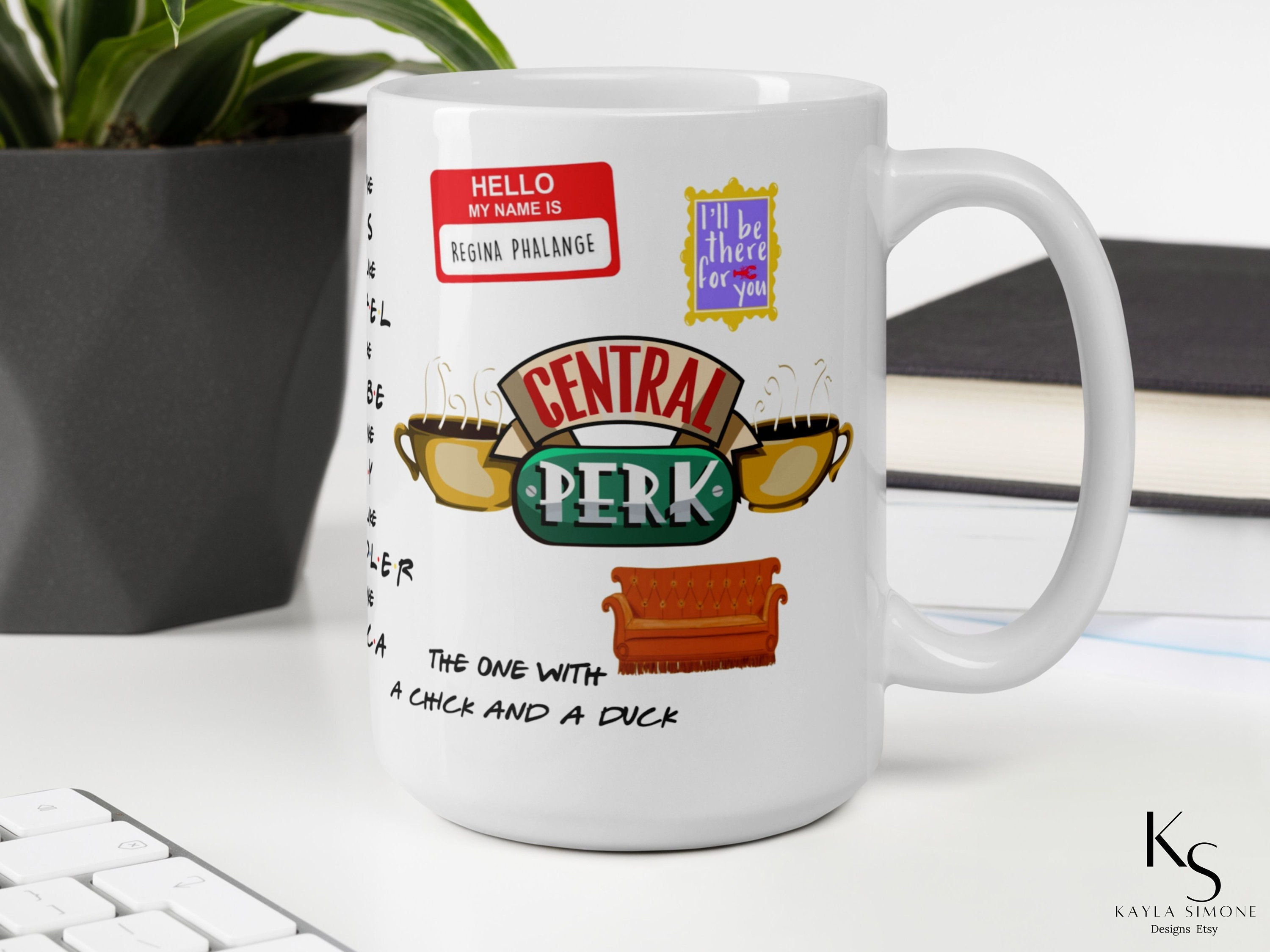 FRIENDS Central Perk Friends Mug Large Coffee Mug - Etsy