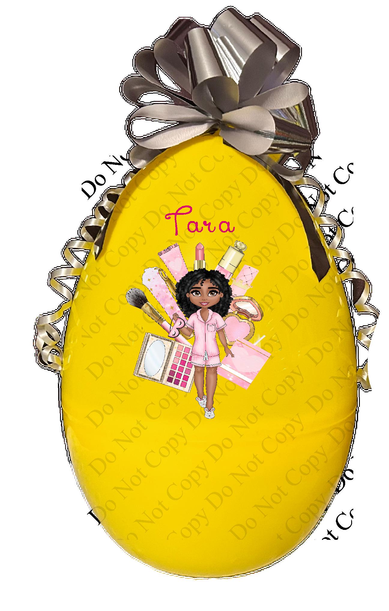 Plouise Makeup Inspired Fillable Large Surprise Easter Egg 12", Easter ...