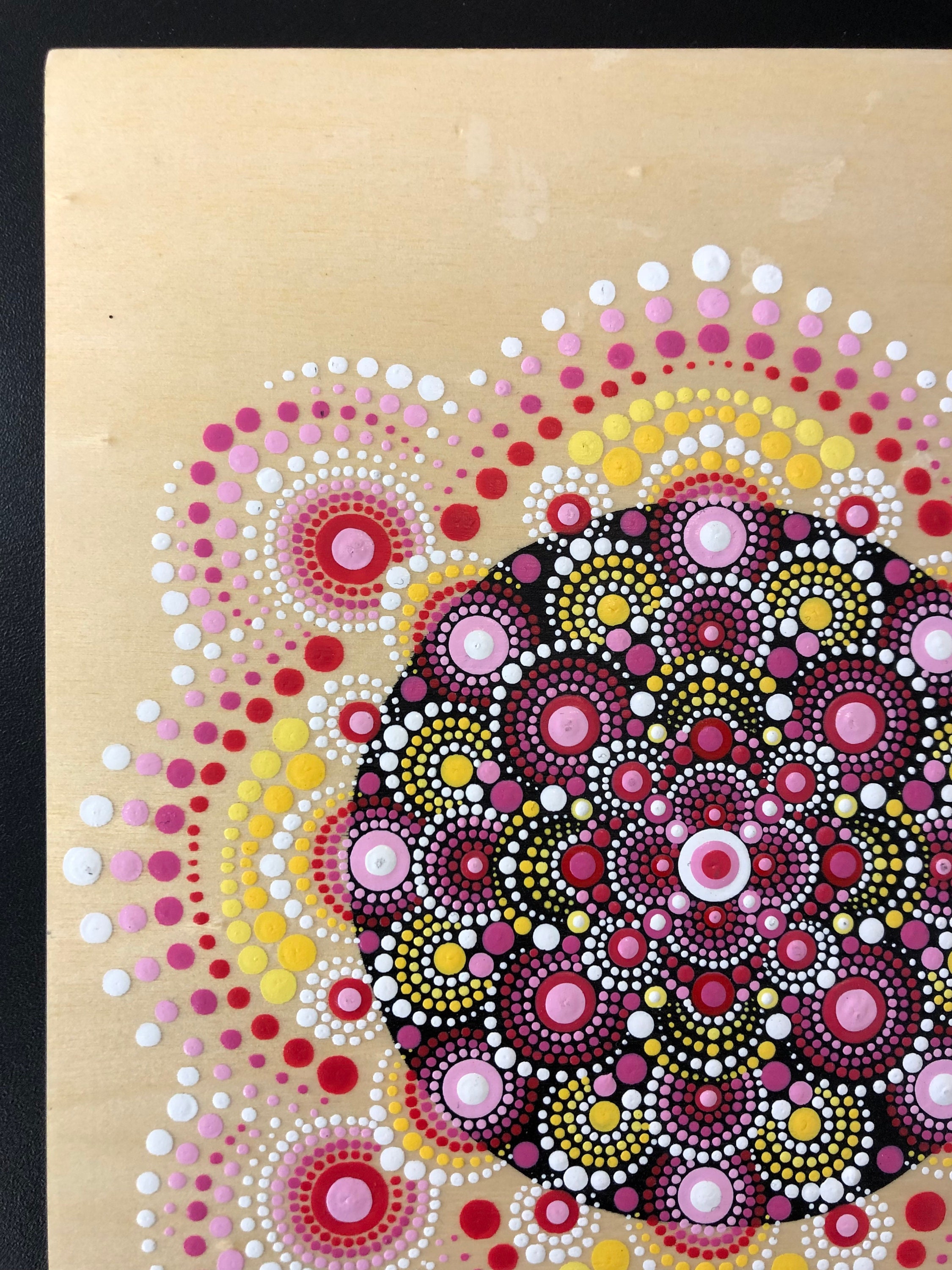 MANUKA Canvas Dot Painting Mandala Dot Mandala Painting - Etsy Canada