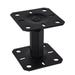 Black Height Adjustable Bolt Down Post Support Support | Adjustable ...
