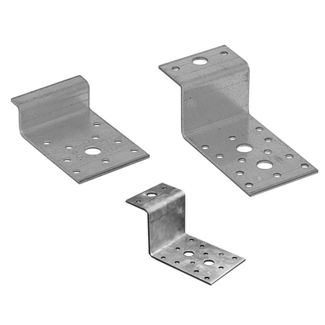 Heavy Duty 2.5mm Galvanised Z Shape Angle Bracket - Etsy