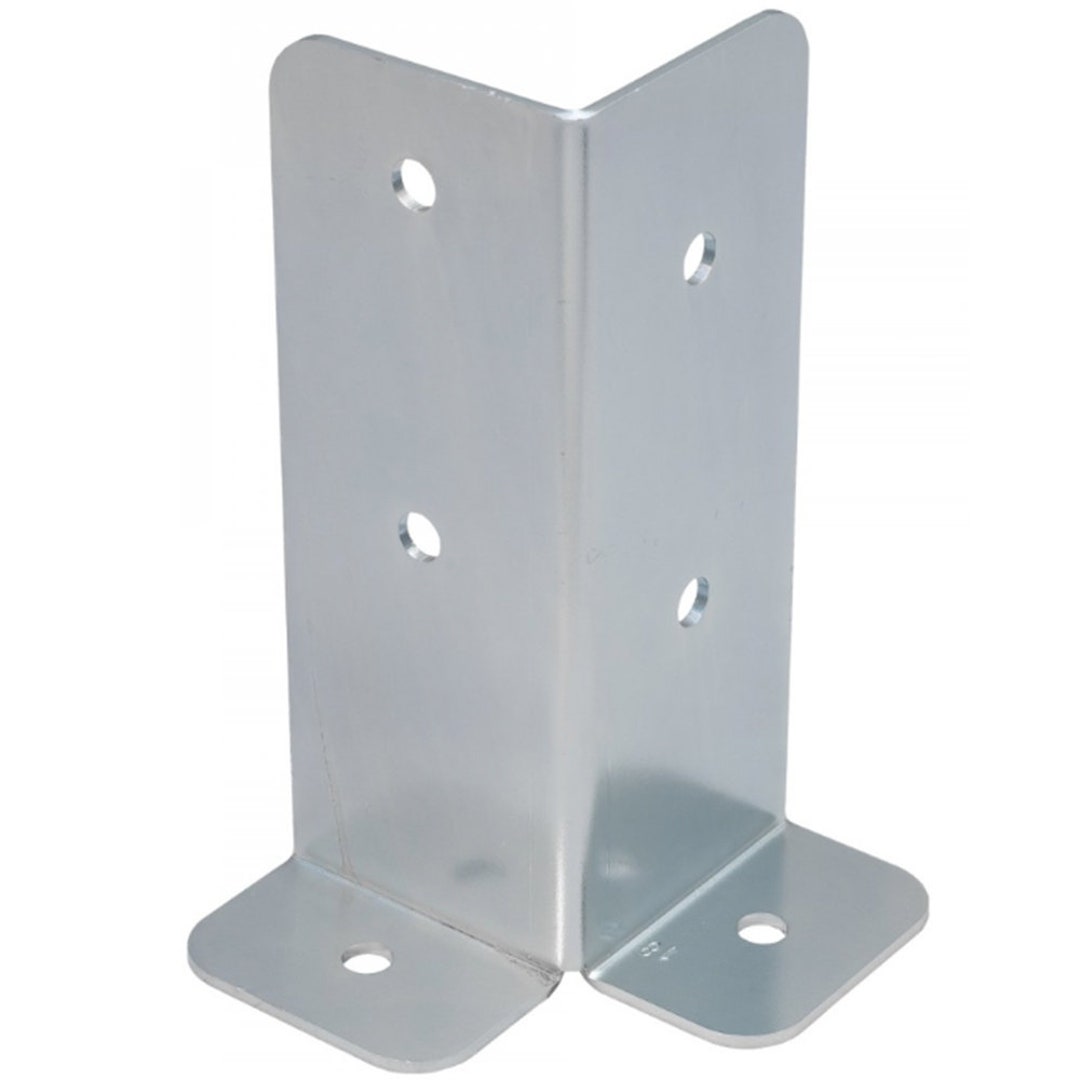 Heavy Duty Pergola Bolt Down Post Support | Wooden Post Corner Bolt ...