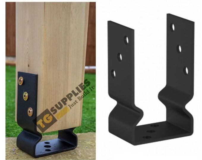 6x Right Angle Timber Joist Support Brackets 50mm X 50mm X 30mm in ...