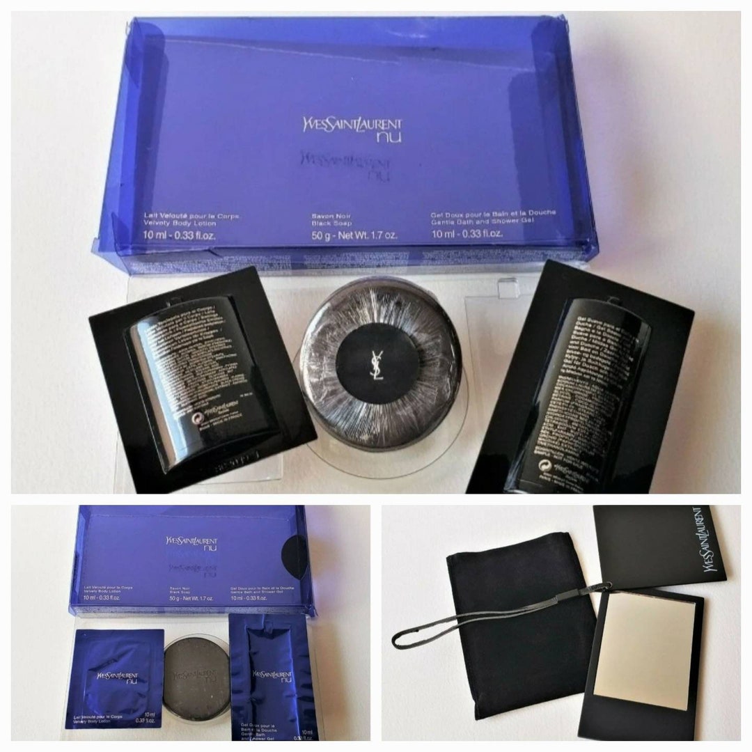 YSL Yves Saint Laurent Black Soap 50 G, Body Lotion & Shower Gel Set - Etsy