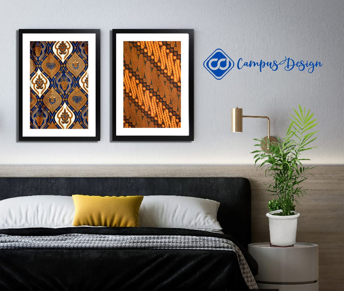 Traditional Batik Indonesia Wall Decor Poster Wall Printable - Etsy