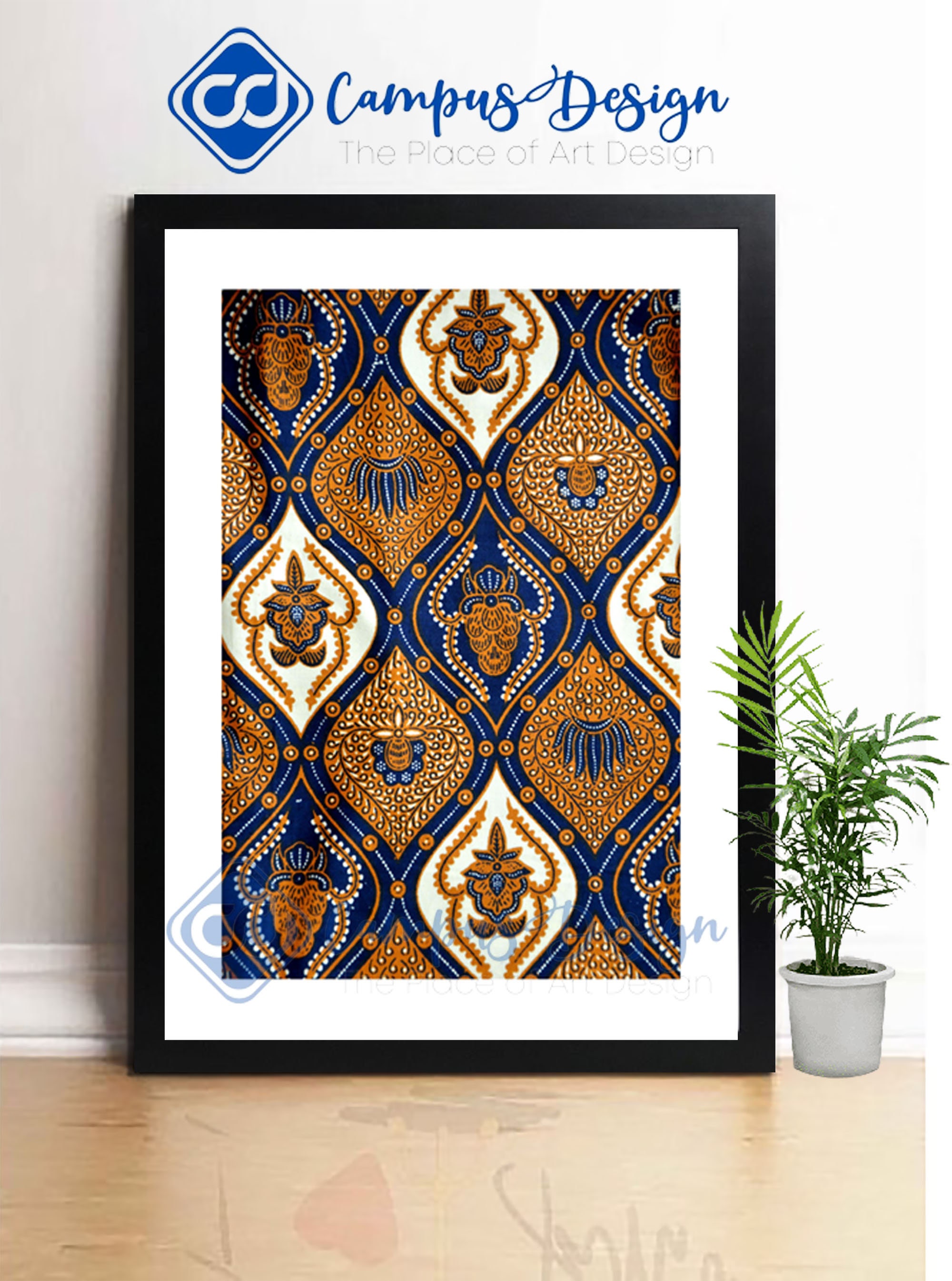 Traditional Batik Indonesia Wall Decor Poster Wall Printable - Etsy
