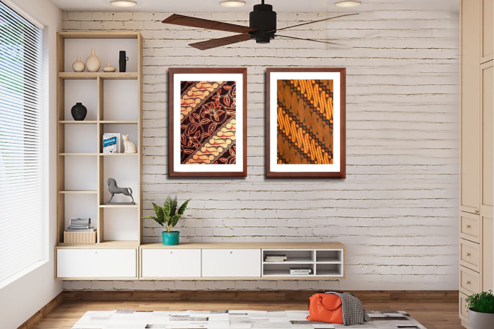 Traditional Batik Indonesia Wall Decor Poster Wall Printable - Etsy