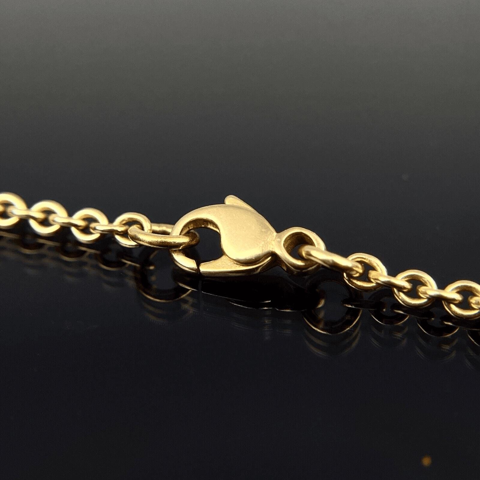 Alex Sepkus 18k Yellow Gold Cross Necklace With 18.25" Necklace - Etsy