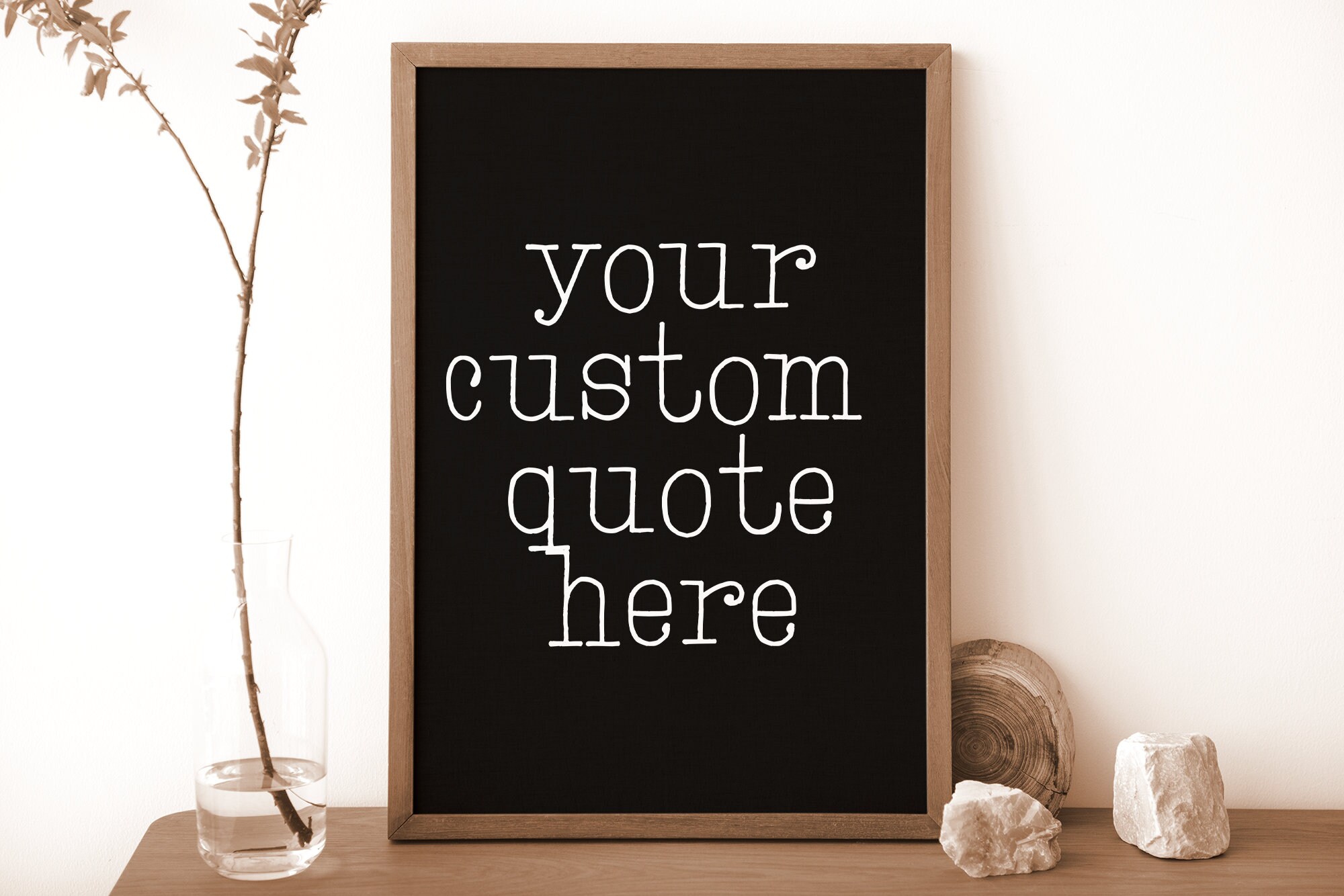 Downloadable Custom Quote Print, Custom Poster Print, Custom Quote Sign ...