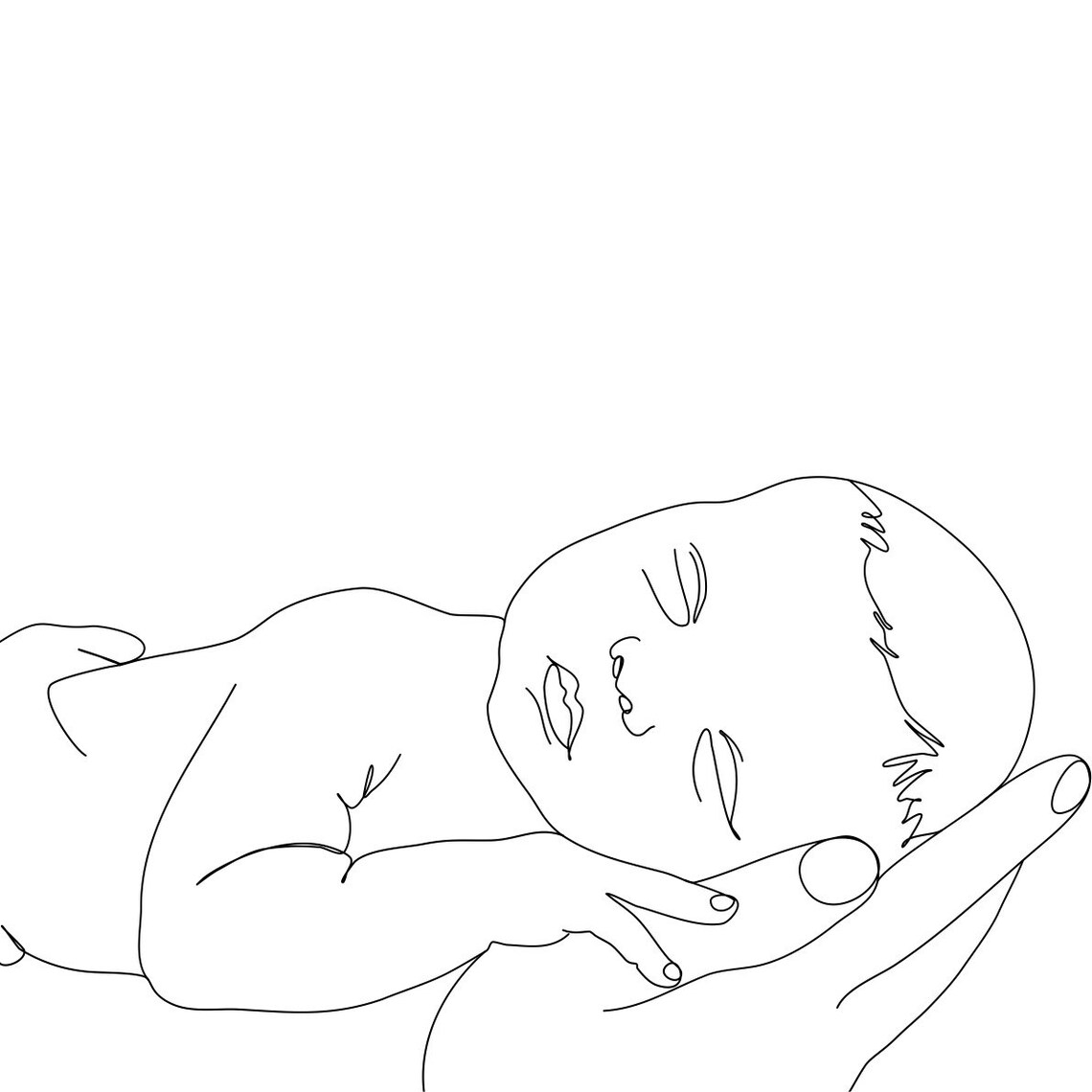 Custom Line Drawing Minimalist Line Art Minimalist Portrait - Etsy