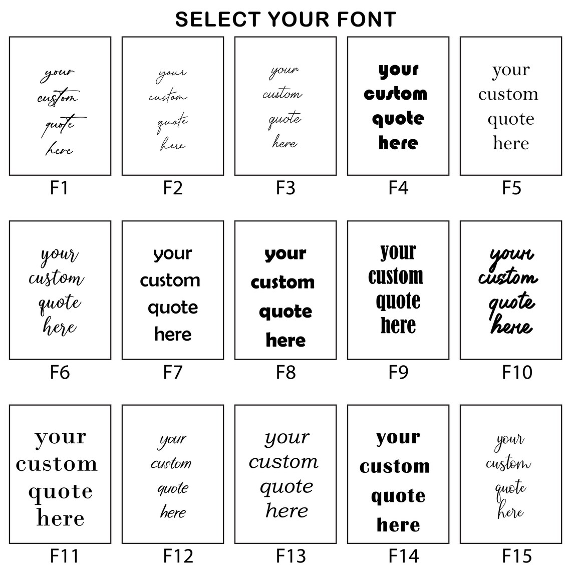 Downloadable Custom Quote Print, Custom Poster Print, Custom Quote Sign ...