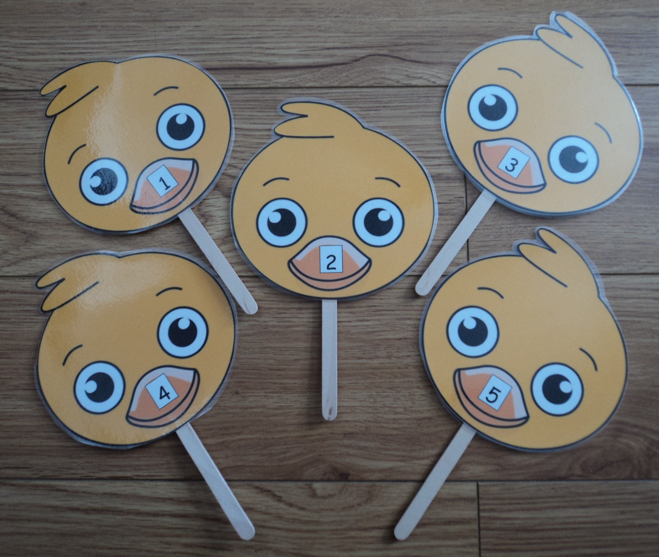 EYFS Nursery Rhyme 5 Little Ducks Fun Teaching Resource Childminder SEN ...