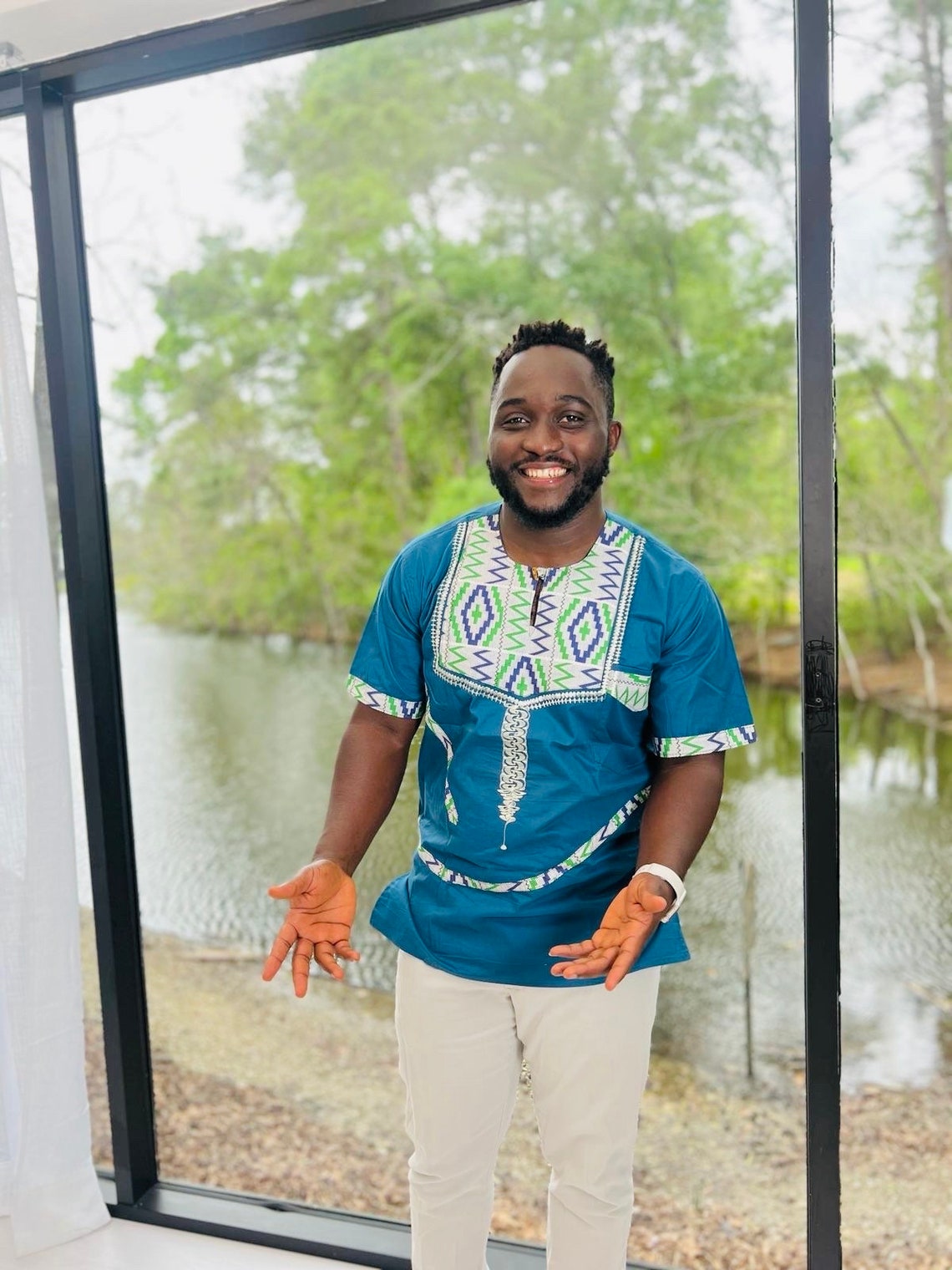 Mens Traditional African Shirts, African Shirts, African Men Dresses ...