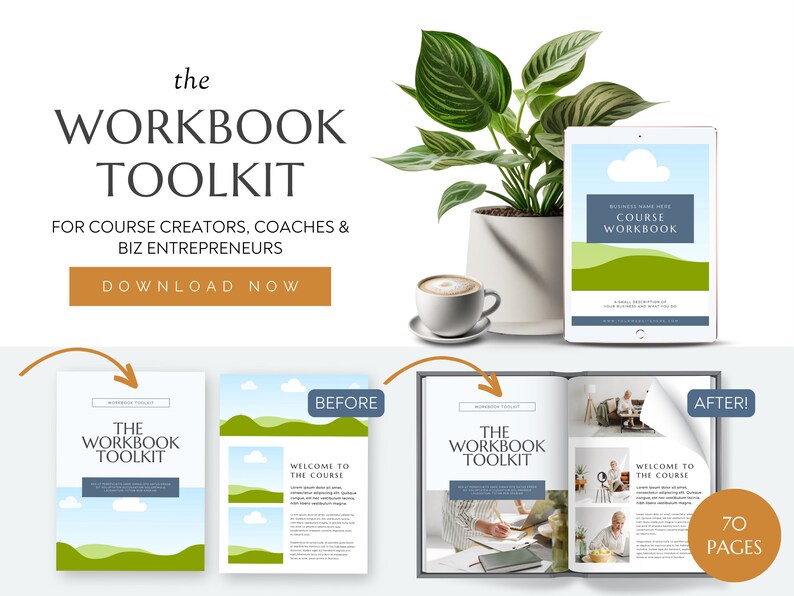 The Workbook Toolkit | Membership Workbook | Student Workbook ...