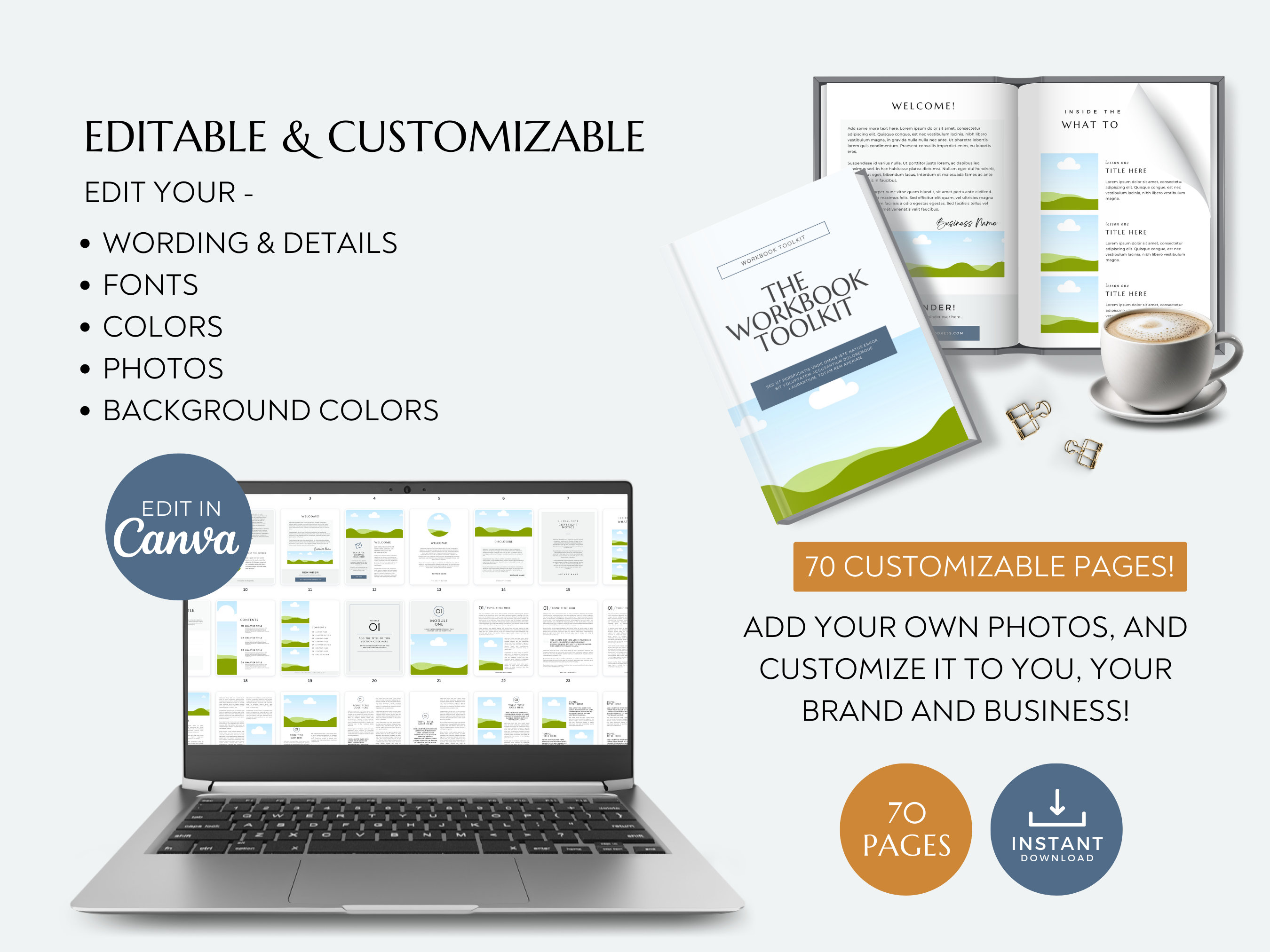 The Workbook Toolkit | Membership Workbook | Student Workbook ...