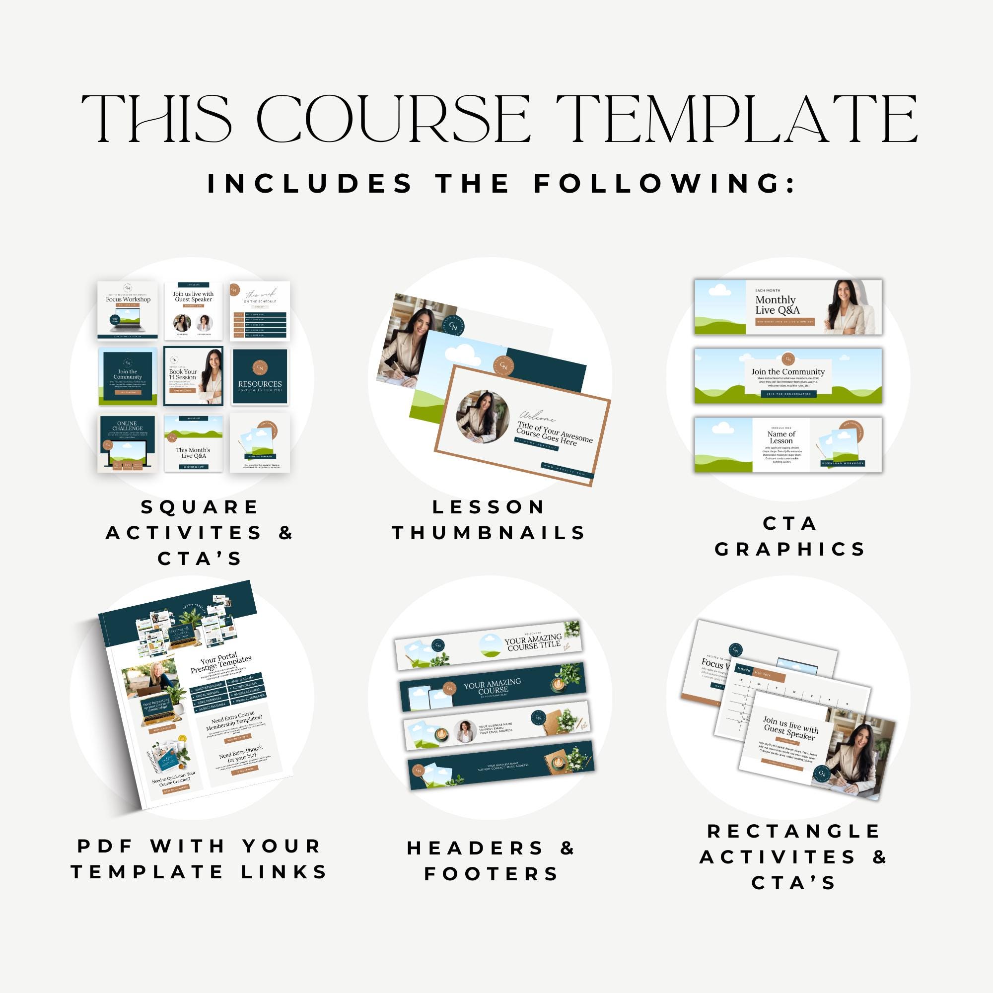 Systeme.io Course Portal Template | Coaching Template | Membership ...
