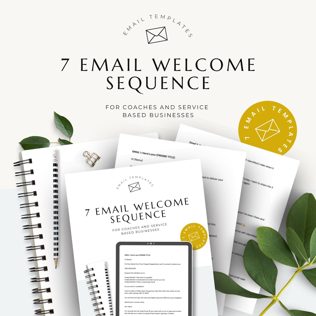 Coaching Email Welcome Sequence | Coaching Swipe Files | Email Nurture ...