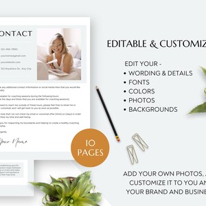 Coaching Client Onboarding Kit | Onboarding Kit | Coaching Template ...