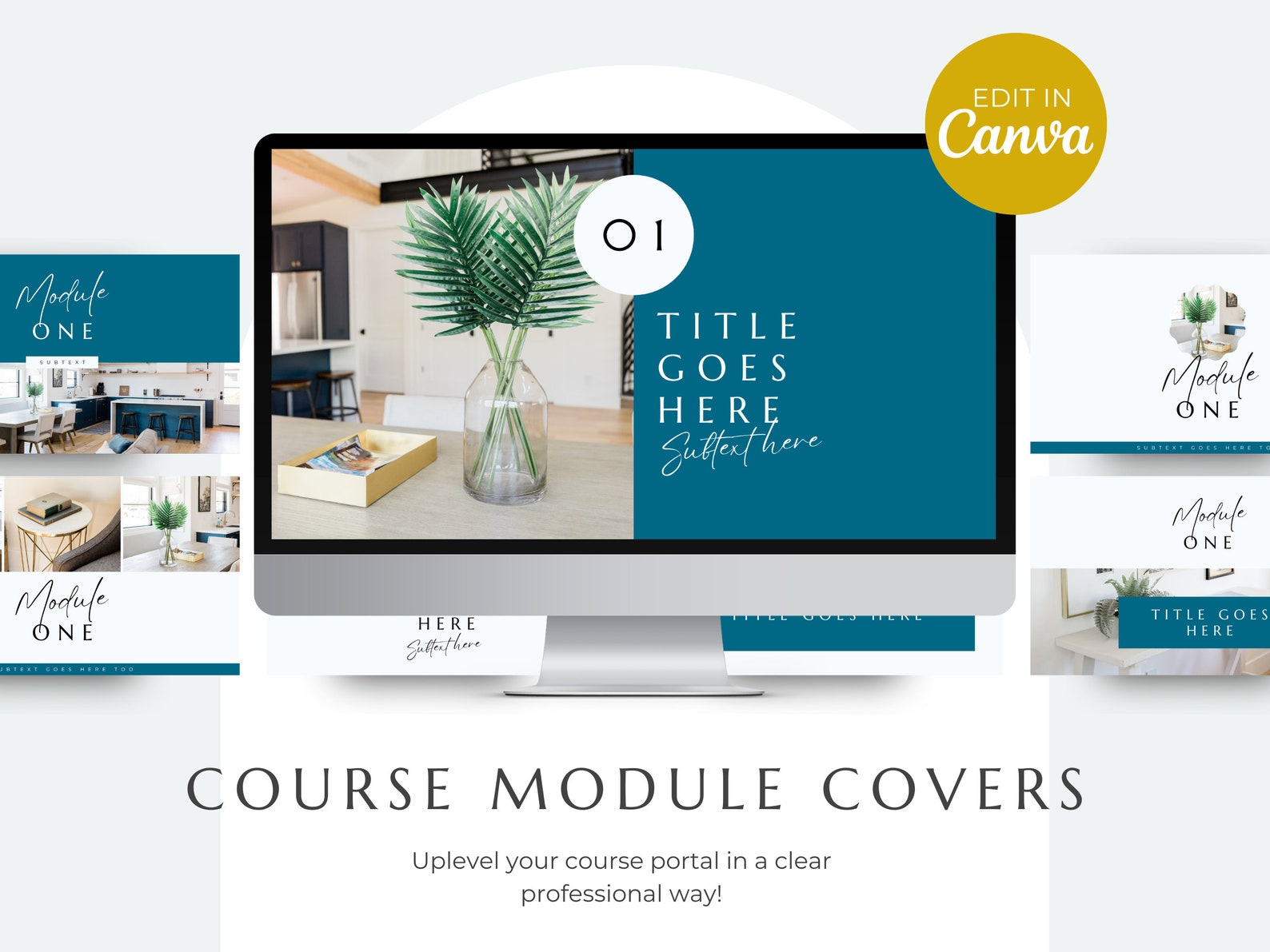 10 Course Module Covers, Course Thumbnails, Course Portal Graphics ...