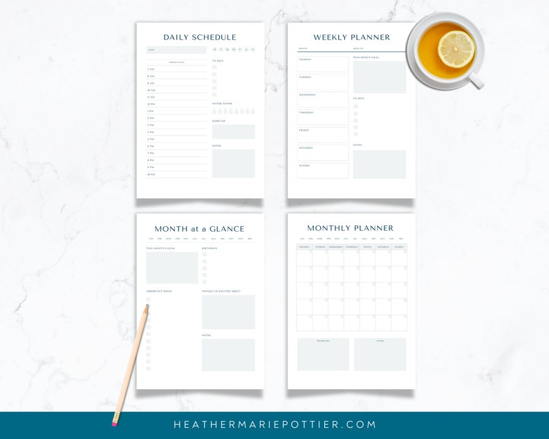 My Fabulous Planner Printable Personal Life Planner - Etsy