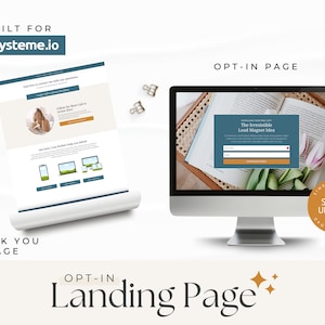 Systeme.io Opt-in Page | Landing Page | Lead Magnet Page | Coaching ...