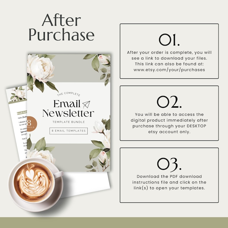 8 Newsletter Template Bundle | Coach Marketing | Email Swipe Files ...