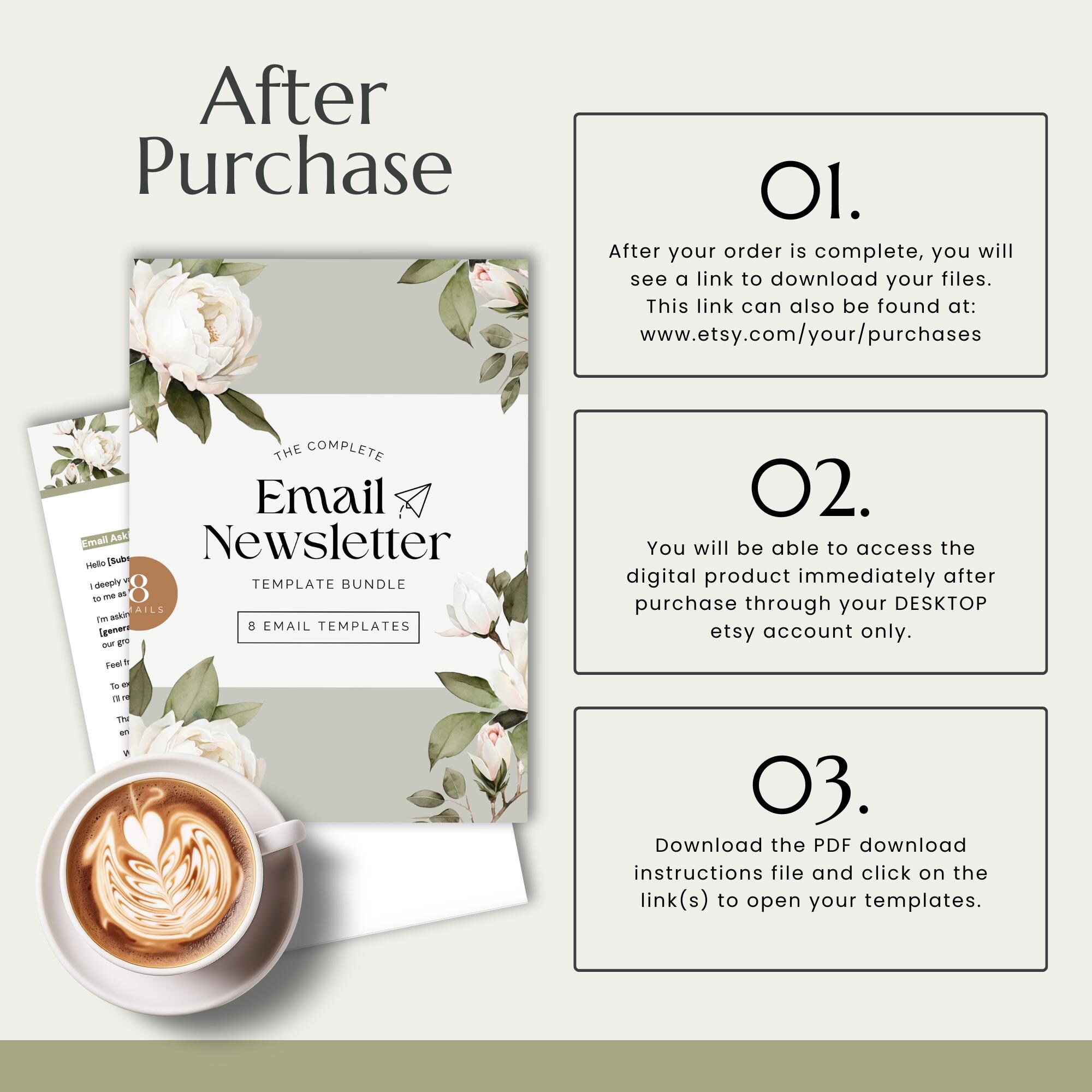 8 Newsletter Template Bundle | Coach Marketing | Email Swipe Files ...