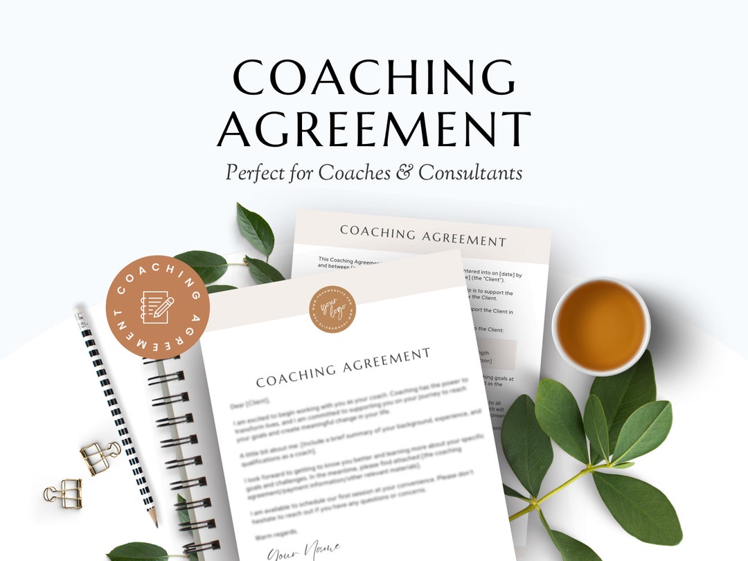 Coaching & Consulting Agreement | Coaching Contract | Client Contract ...