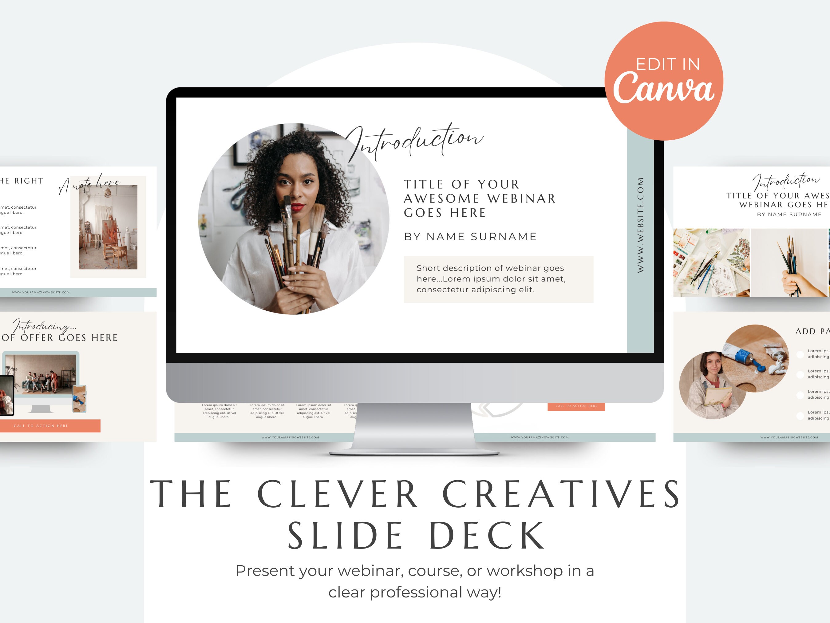 The Clever Creatives Slide Deck, Coaching Slide Deck, Artist Slide Deck ...