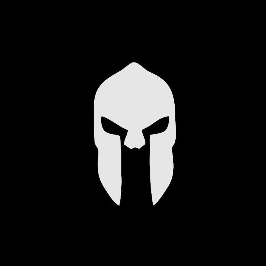 Spartan Helmet Decal Sticker - Etsy