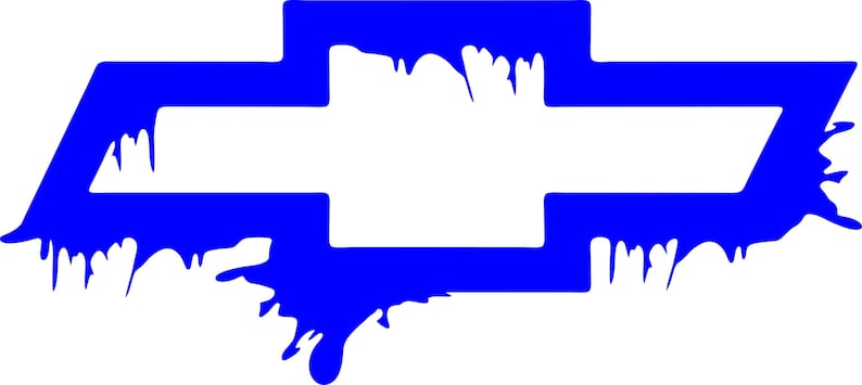 Chevy Logo Sticker - Etsy