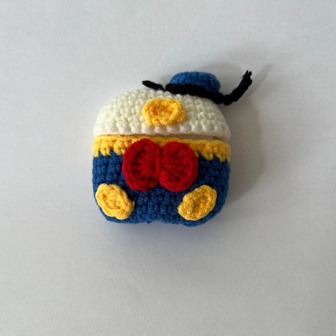 Crochet Donald Duck Inspired AirPod 3rd Gen Case - Etsy