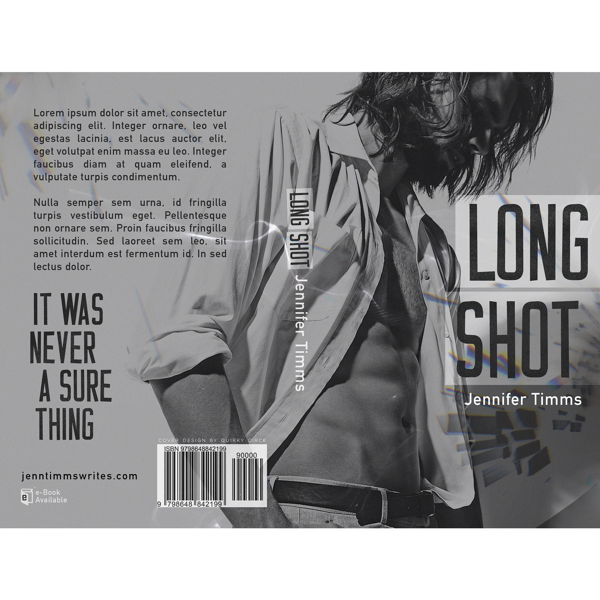 Long Shot Pre-made Book Cover - Etsy