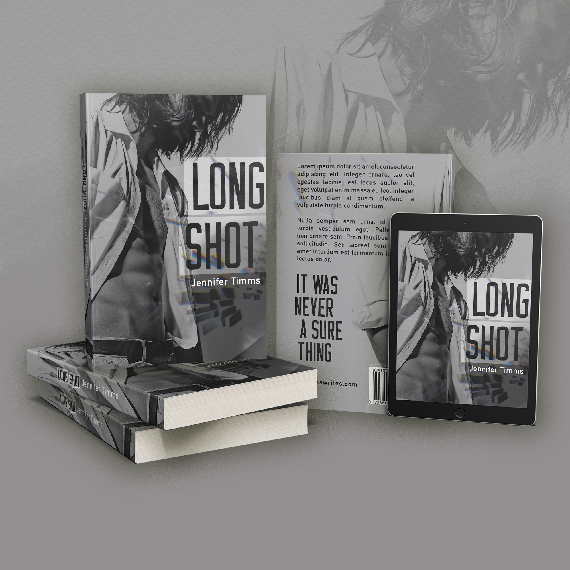 Long Shot Pre-made Book Cover - Etsy