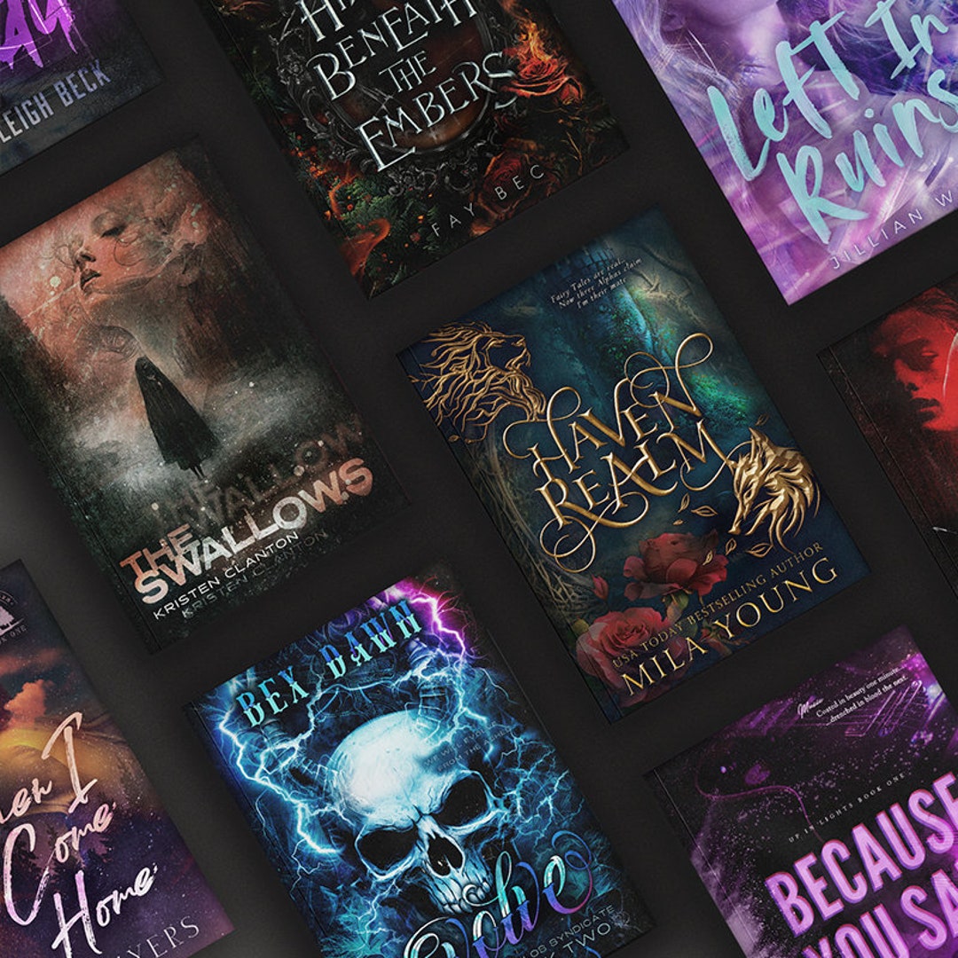 Custom Book Cover Design - Etsy