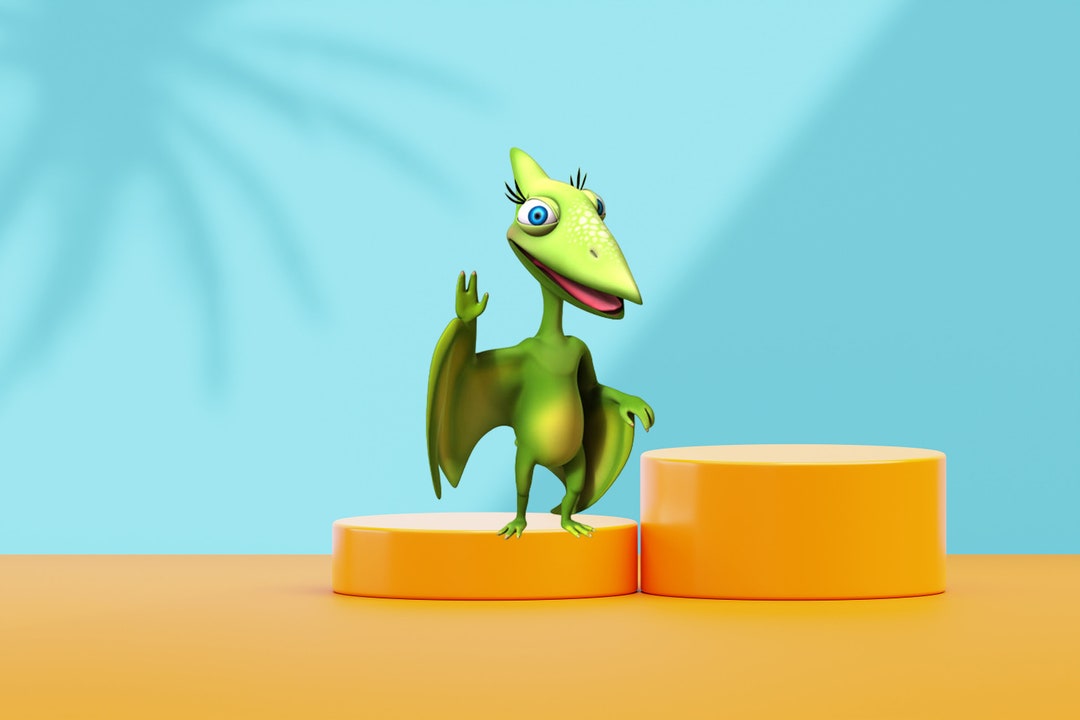 Tiny Pteranodon Foamboard Standee Cut Out foamboard - Etsy