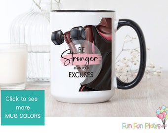 Exercise Quote Mug - Etsy