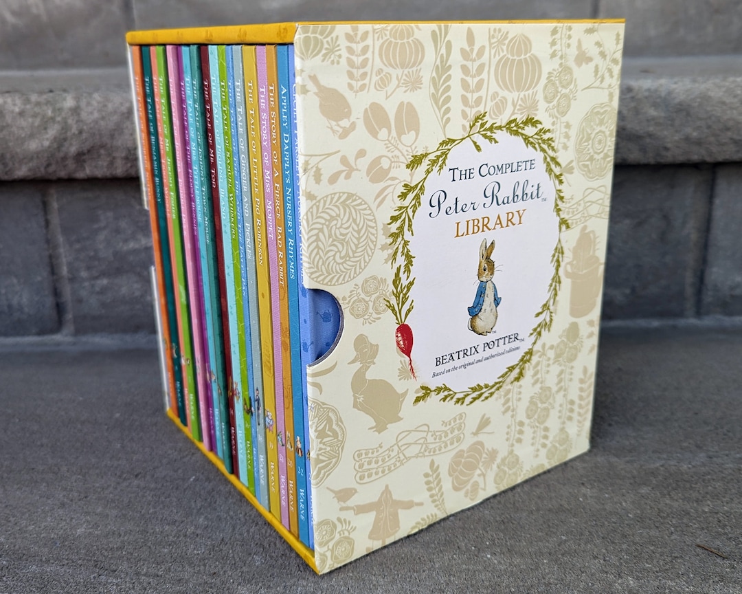 The Complete Peter Rabbit Library beatrix Potter 23-book - Etsy