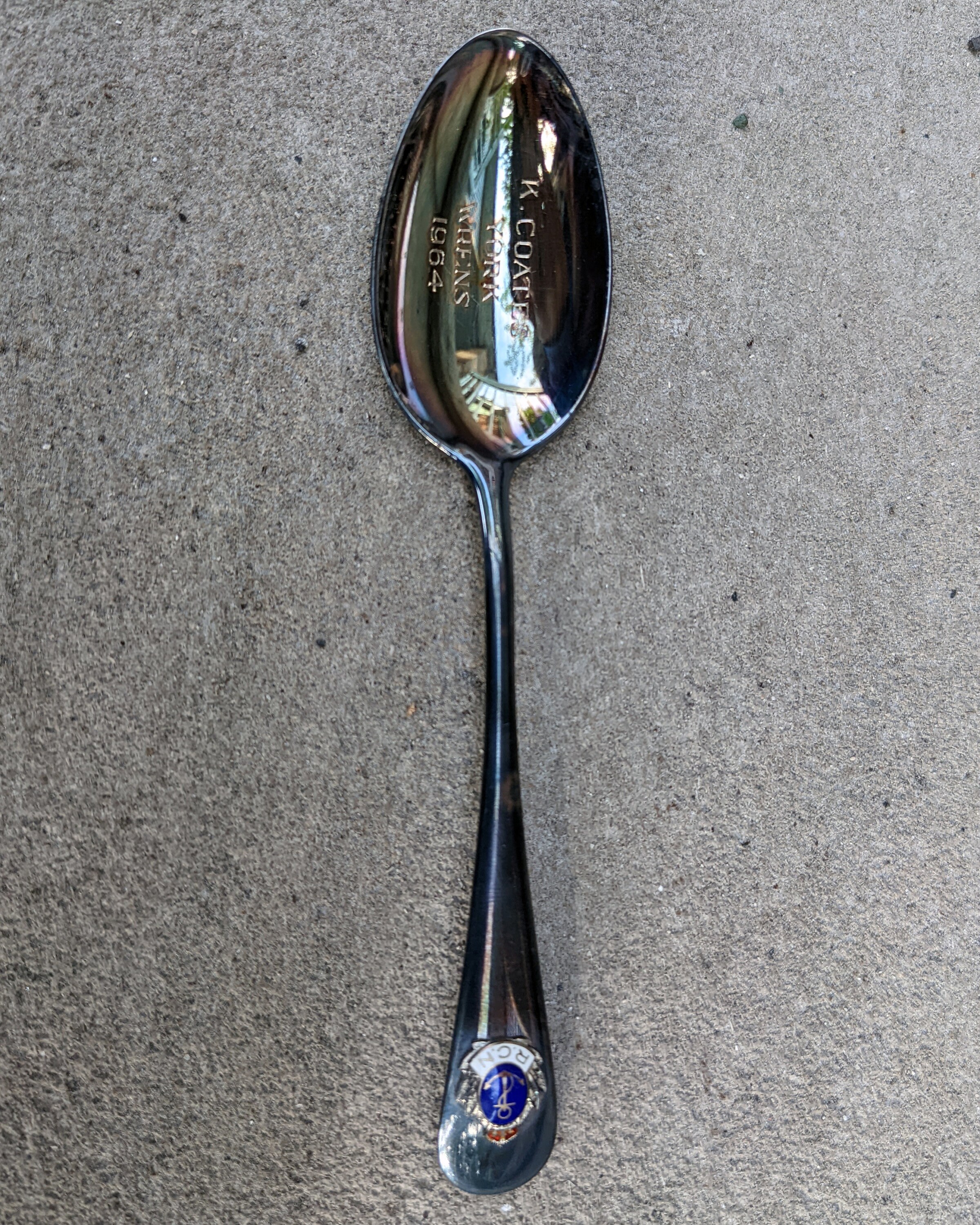 Birks Regency Silver Plate Spoons Royal Canadian Navy - Etsy