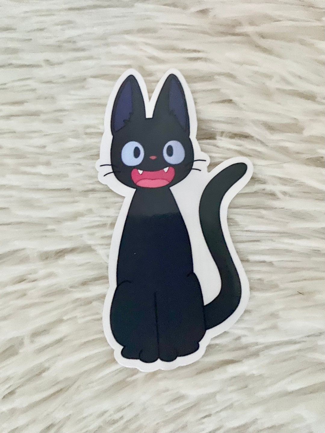 Jiji Sticker, Cute Sticker, Anime Sticker, Kitty Sticker, Cat Sticker ...