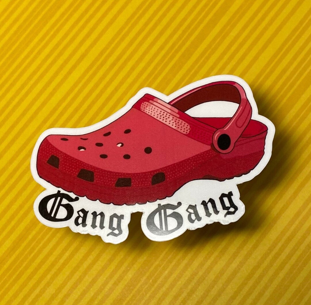 Crocs Sticker, Water Bottle Sticker, Croc Sandal, Sticker, Stickers ...