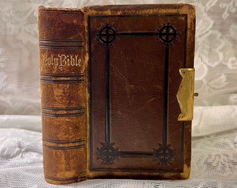 Antique Christian Bible - Etsy