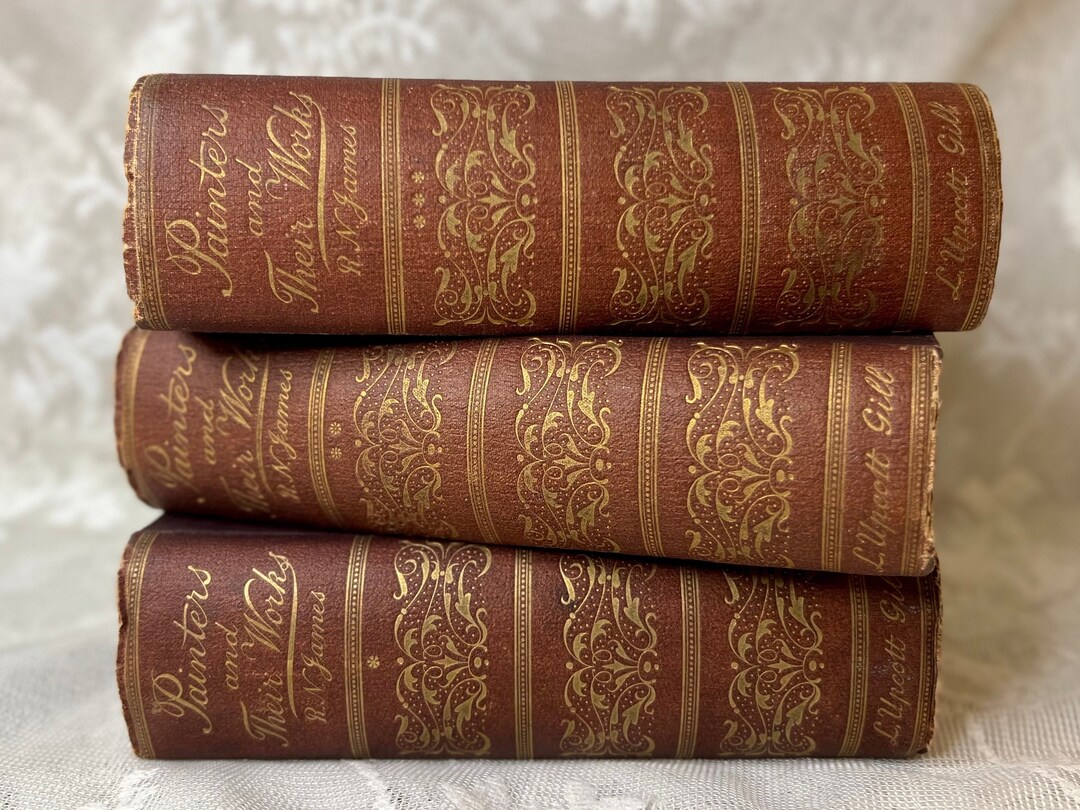 1896/1897 Painters and Their Works Complete Three Volume Book - Etsy