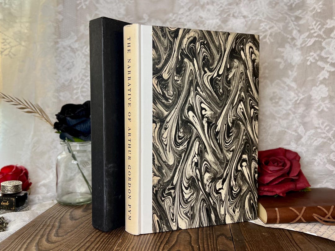 1950s Arthur Gordon Pym Book: Edgar Allan Poe, Heritage Press Edition ...